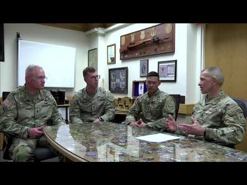 SMA's Discussion with 11th Airborne Division NCOs