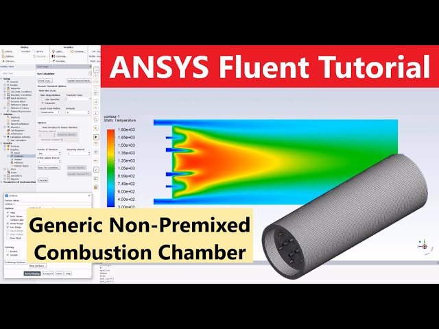 Modeling a Non-Premixed Combustion Chamber in ANSYS Fluent: A Step-by-Step Guide | Galaxy.ai