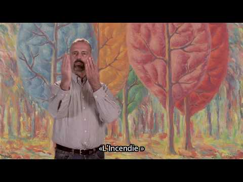 L’Incendie | Visioguide Musée Magritte | Langue des Signes de Belgique Francophone