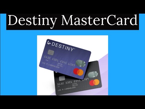 Destiny Master Card Review -Soft Pull! Very Easy Approval - Bad Credit and Bankruptcy Friendly