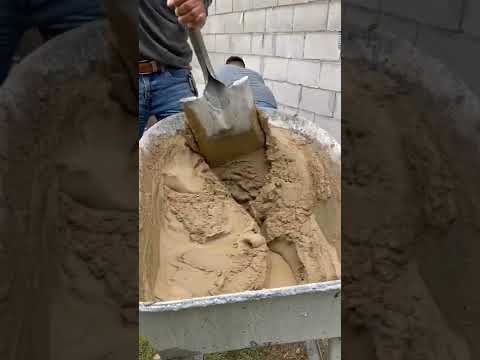 Mixing Texas tan type n cement