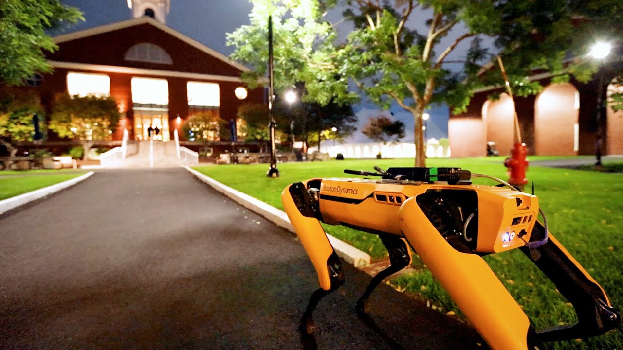 Boston Dynamics Visits Bentley University