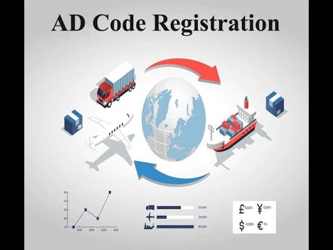 AD Code Registration, AD Code Registration ICEGATE in India