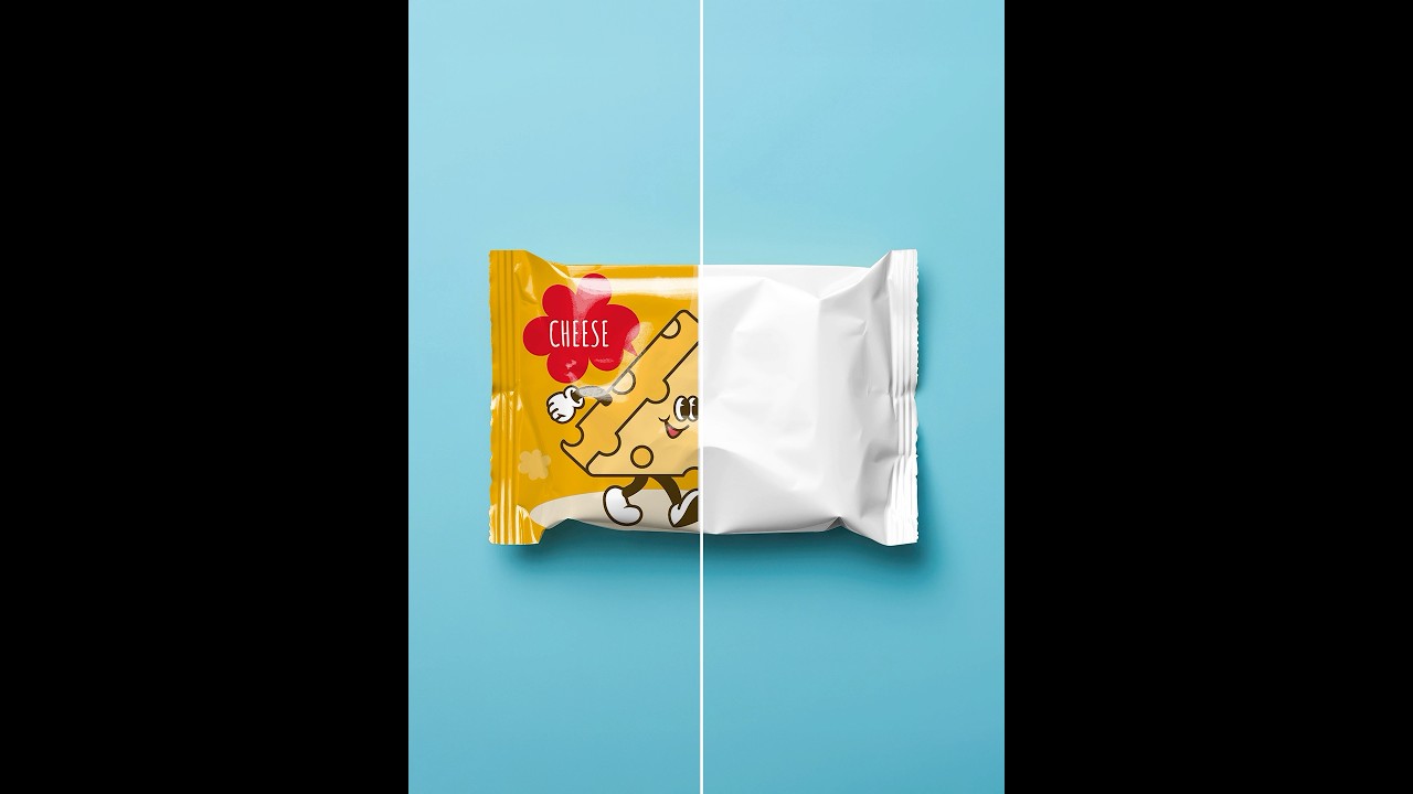 Adobe Photoshop 2025 Tips - How to Create a Cookie Packaging Design #ducthangds