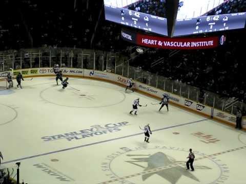 Avalanche Playoff Goal by J.M. Liles