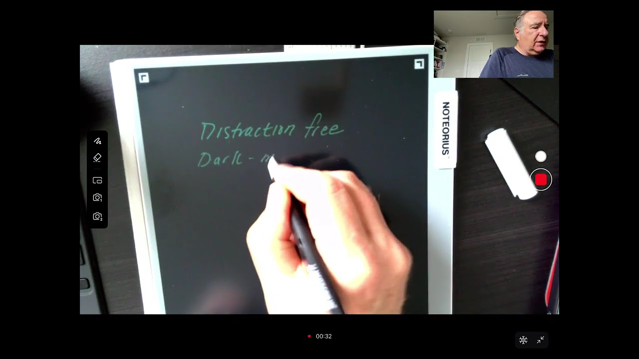 Noteorius Notetaking Smart Notebook Clip