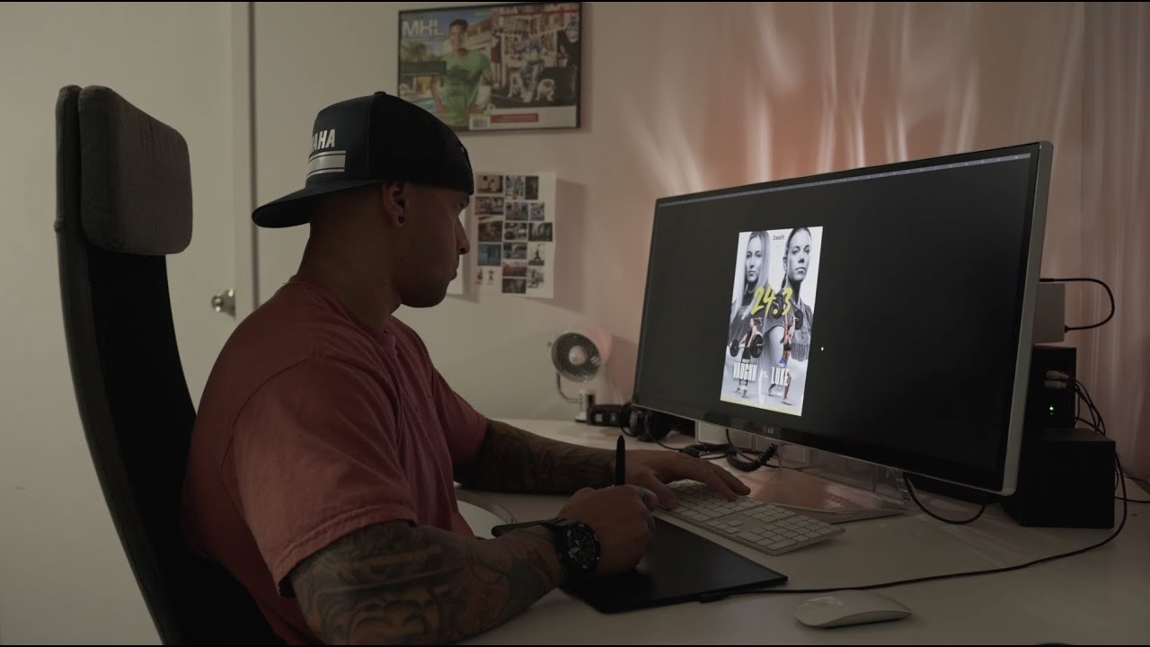 BEHIND THE SCENES - CROSSFIT OPEN POSTERS