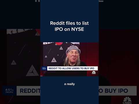 Reddit files to list IPO on NYSE #Shorts