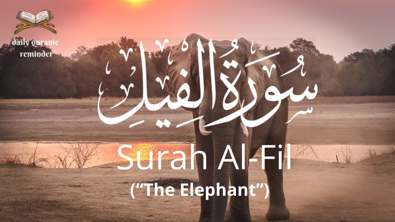Surah Al fil 105 Beautiful Relaxing Recitation