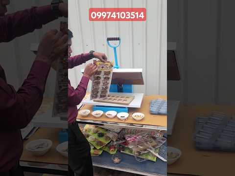 How to use manual masala packing machine #spices #packing #challenge #business #ideas #india #indian