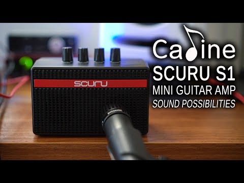 Caline Scuru S1 Rechargeable 2-Channel Mini Amp for Electric | Reverb
