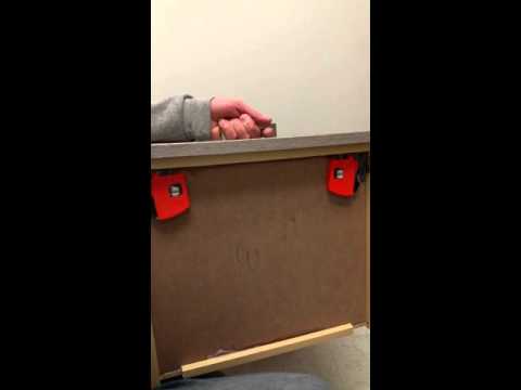 Installing drawers with Blum Tandem slides