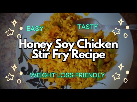 Cook Honey Soy Chicken Stir Fry with Me 😋