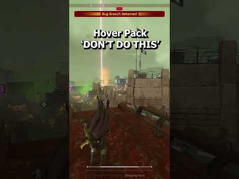 Helldivers 2 | NEVER DO THIS With The Hover Pack... #helldivers2 #propagandacommanders #helldivers