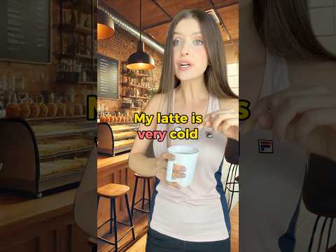 Talking about a coffee ☕️ #englishteacher #englishlanguage