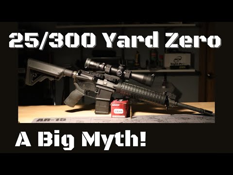 Why the 25-300 yard zero is not a zero!