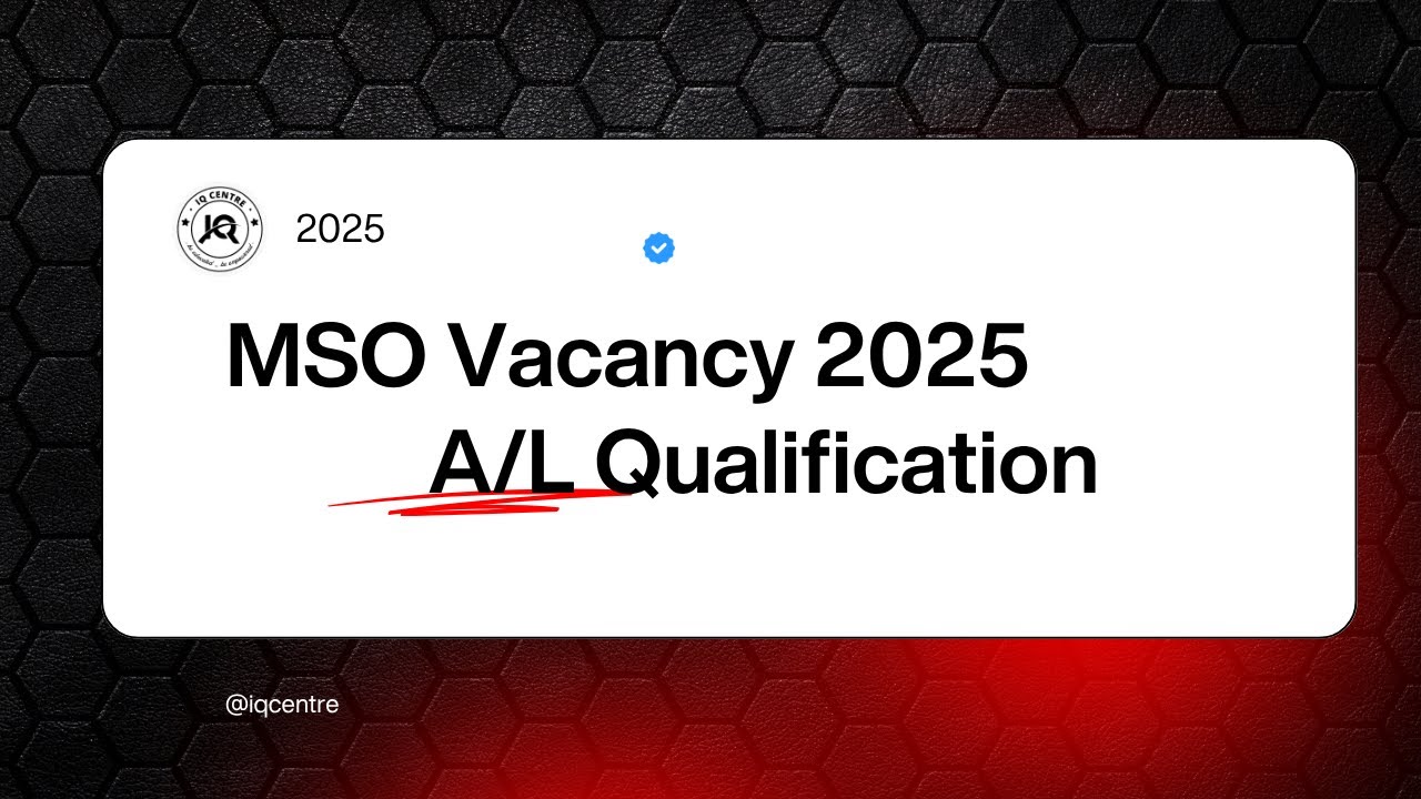 MSO 2025 - Gazette Explained