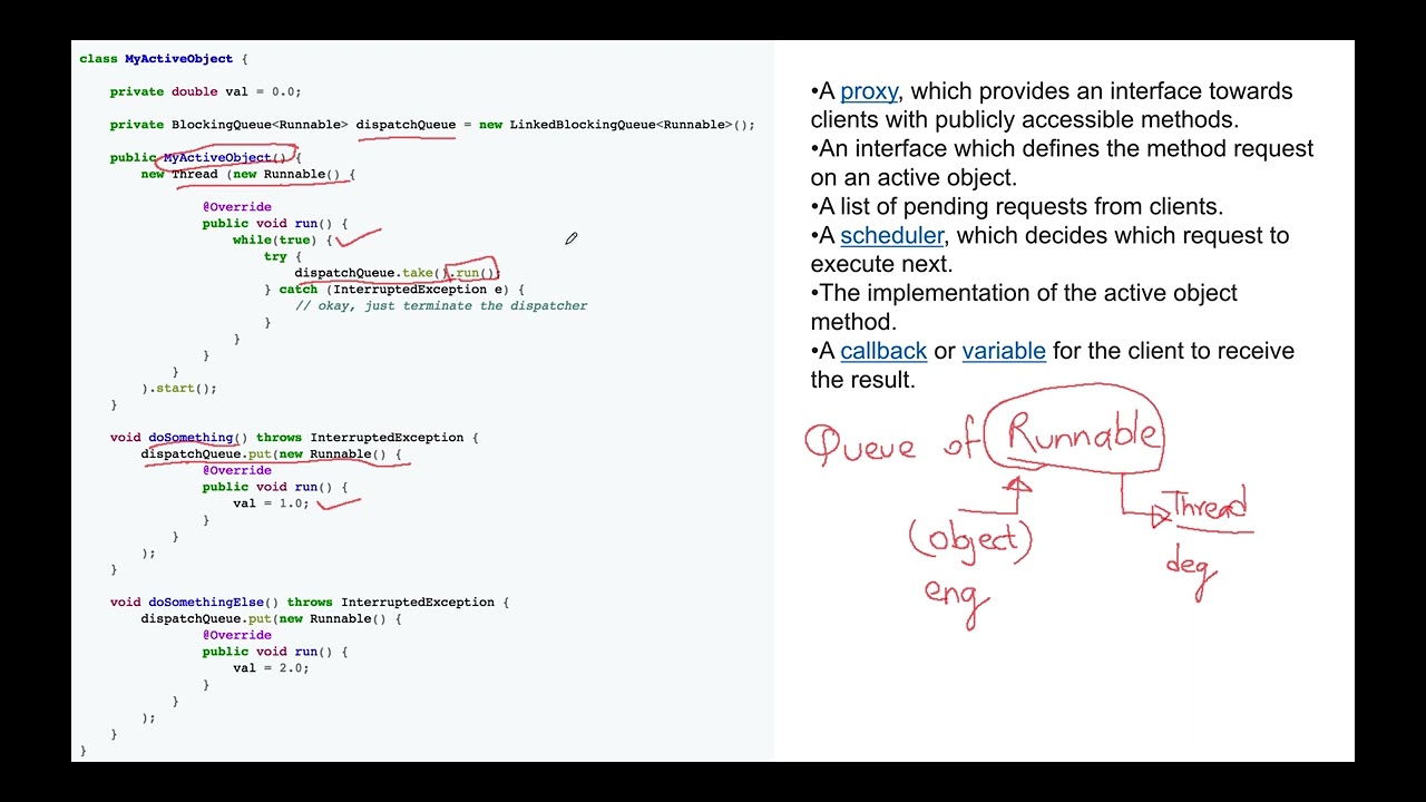 Design patterns - Active Object