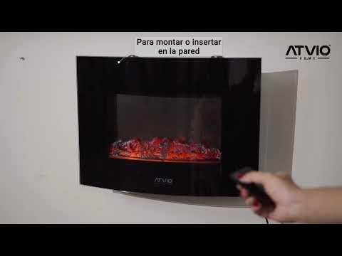 Calefactor Atvio Home Eléctrico Portátil 22cm de Alto 1200W | Bodega ...