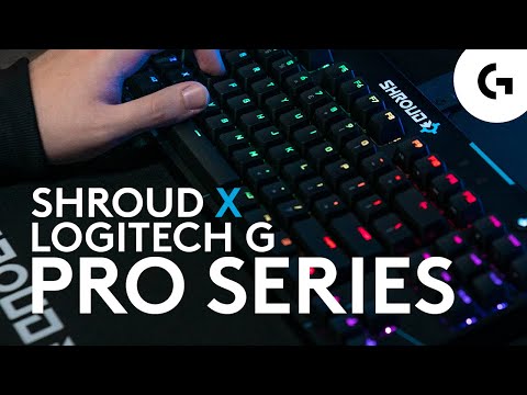 Logitech G G PRO X Shroud Edition Mechanical Wired Gaming Keyboard