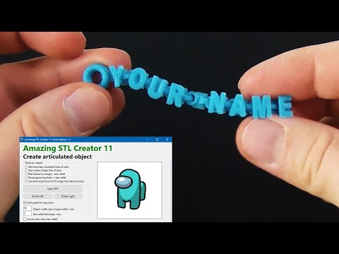 App to create articulated things