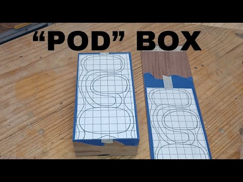 Three Drawer Scroll Saw Box From A Bandsaw Pattern