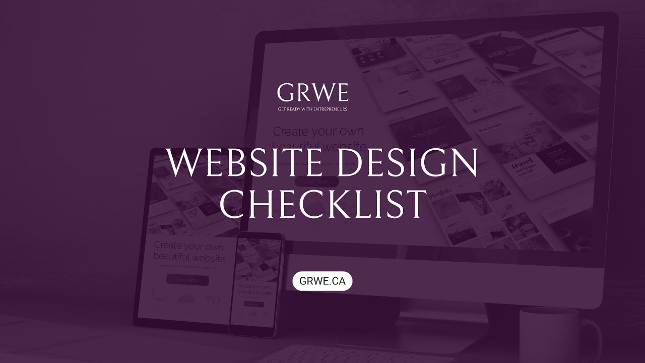 Website Design Checklist - Tutorial