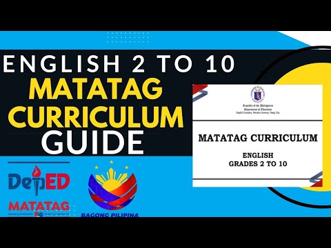 ENGLISH MATATAG CURRICULUM GUIDE