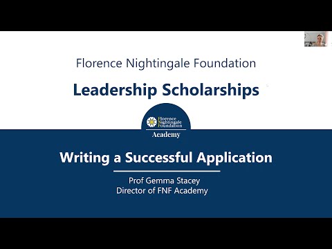 Preparing a great scholarship application