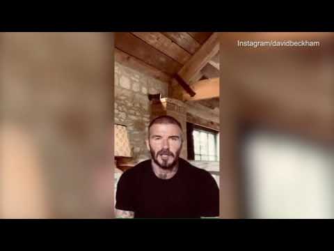 David Beckham hands his Instagram over to Age UK to raise awareness