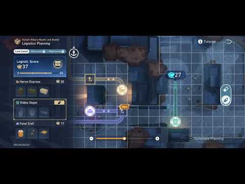 Logistics Planning Low-Level: Route to Reach 45 score. Honkai Starrail