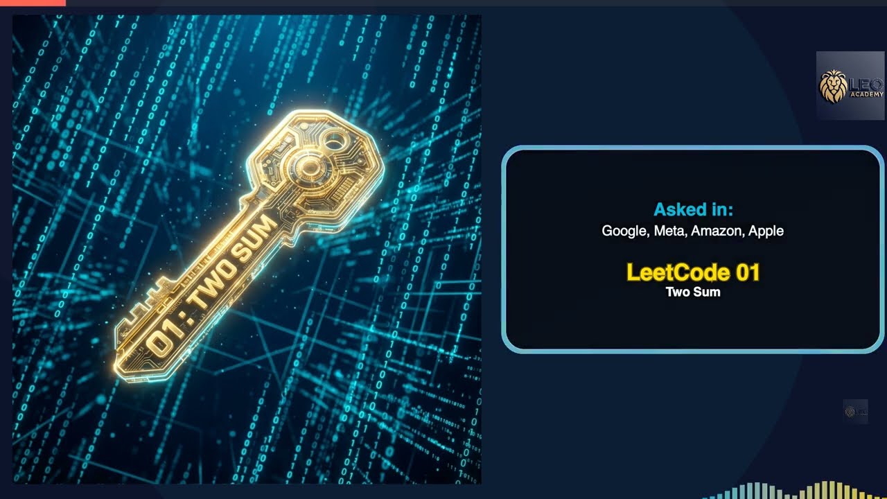 LeetCode 01: Two Sum in less than 5 minutes | One-Pass Hash Map Strategy