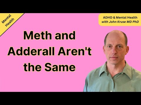 Meth and Adderall Aren't the Same | ADHD | Episode 86