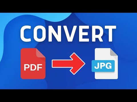 How to Convert from PDF to JPG