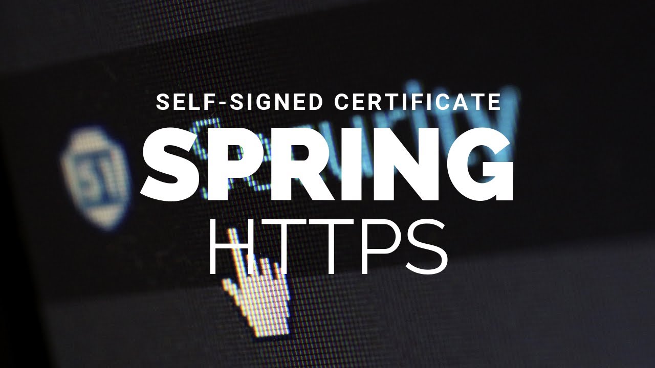 Spring MVC Tutorial - HTTPS (with redirect from HTTP)