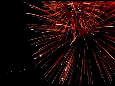 Fireworks Filmed with a Drone (Tip-Up Town 2015, Houghton Lake, MI)