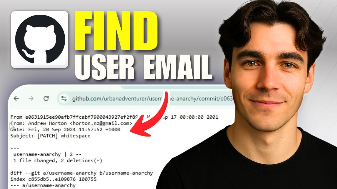 How To Find User Email Address On Github (Tutorial 2026)