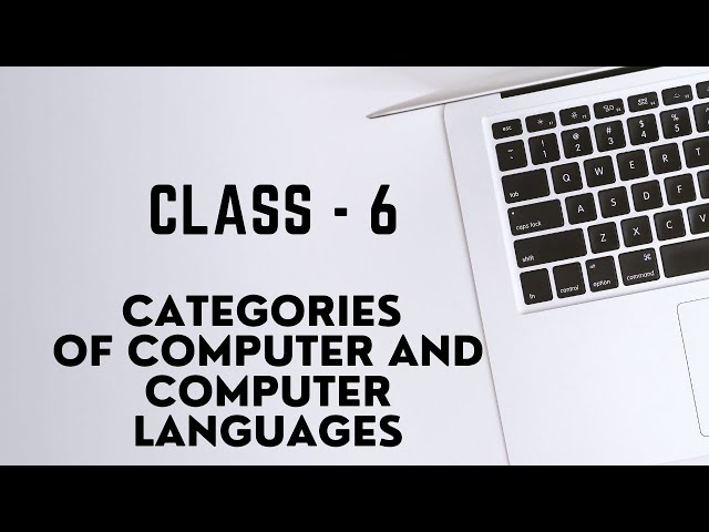 Understanding Computer Categories and Languages for Class 6 Students ...