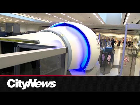 Calgary International Airport introduces CT X-Ray scanning
