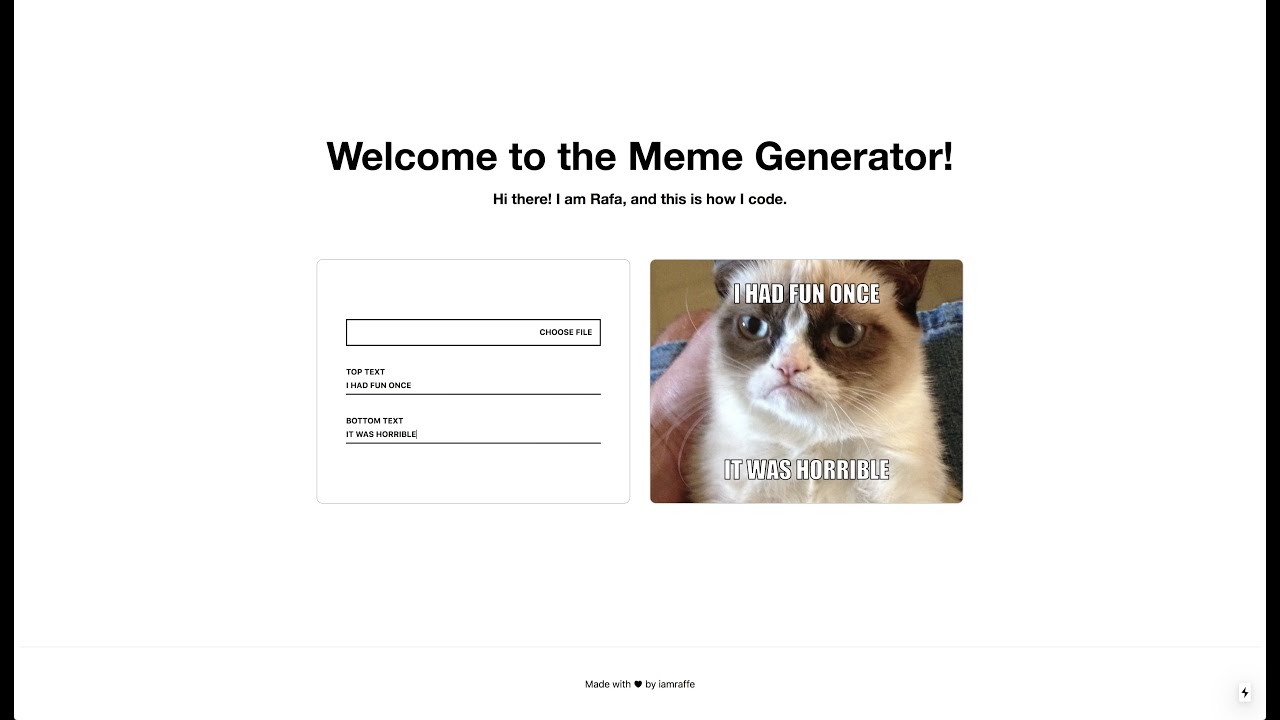 AWS Lambda Tutorial: Meme Generator //  Part II // Meet Serverless!
