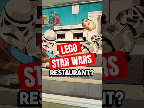 unexpected lego star wars restaurant. #lego #legostarwars #starwars #acob