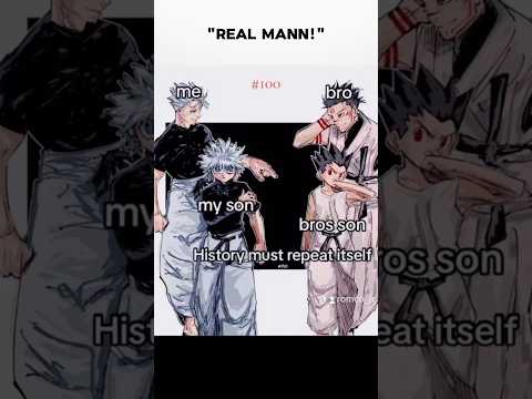 Real bro! #anime #jujutsukaisen #jjk #gojo #sukuna