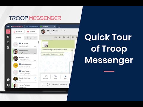 Troop Messenger - the best Slack alternative to discuss work!