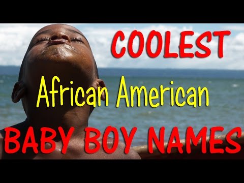 COOLEST African American Baby💓 BOY NAMES - Black Baby Names 👈