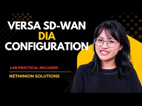 SDWAN Versa | DIA Traffic Flow EXPLAINED! Lab Practical Included