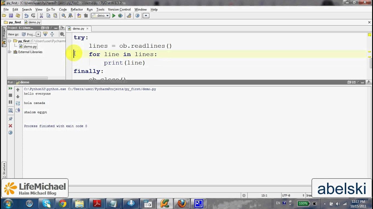 The readlines & writelines Functions in Python