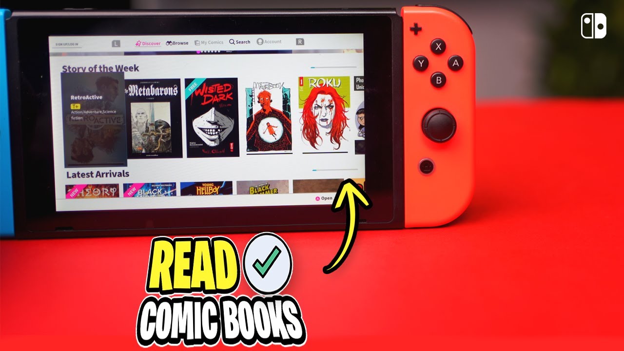 You Won’t Believe How Easy It Is to Read Comics on Nintendo Switch | Here’s How