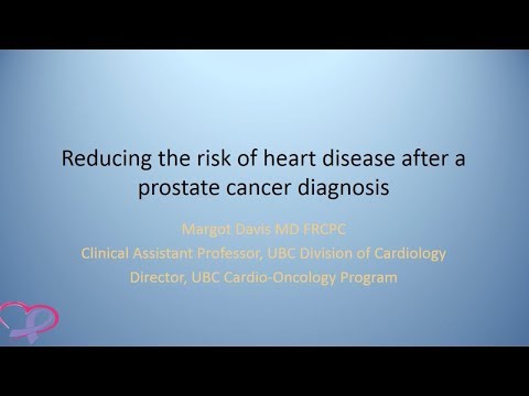 Reducing the risk of heart disease after a prostate cancer diagnosis