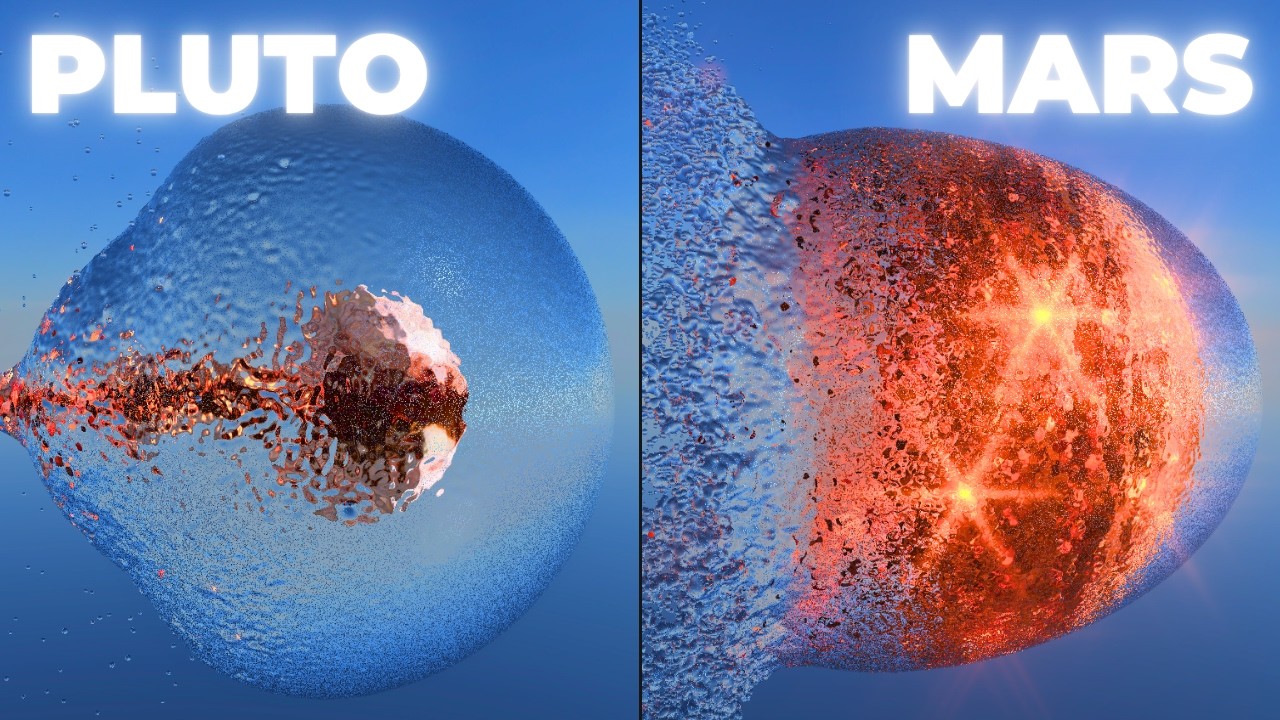 Water Earth vs Planets