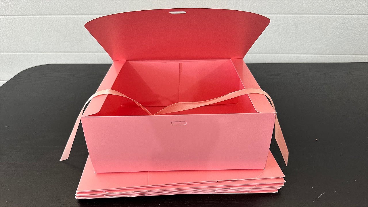 PEKGRIL 10 x 8 x 4 inch Gift Boxes with Ribbon - 15 Piece Set